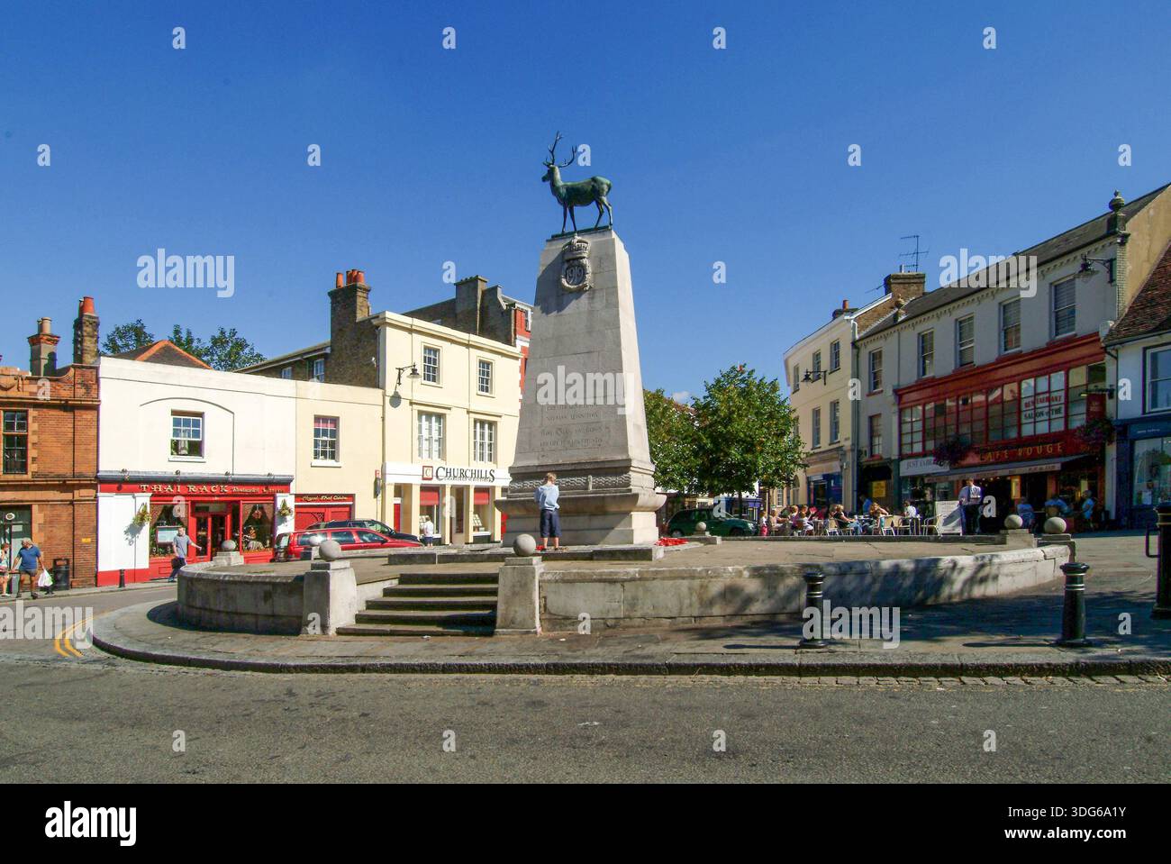 Town square, Hertford county town of Hertfordshire. - Hertford ...