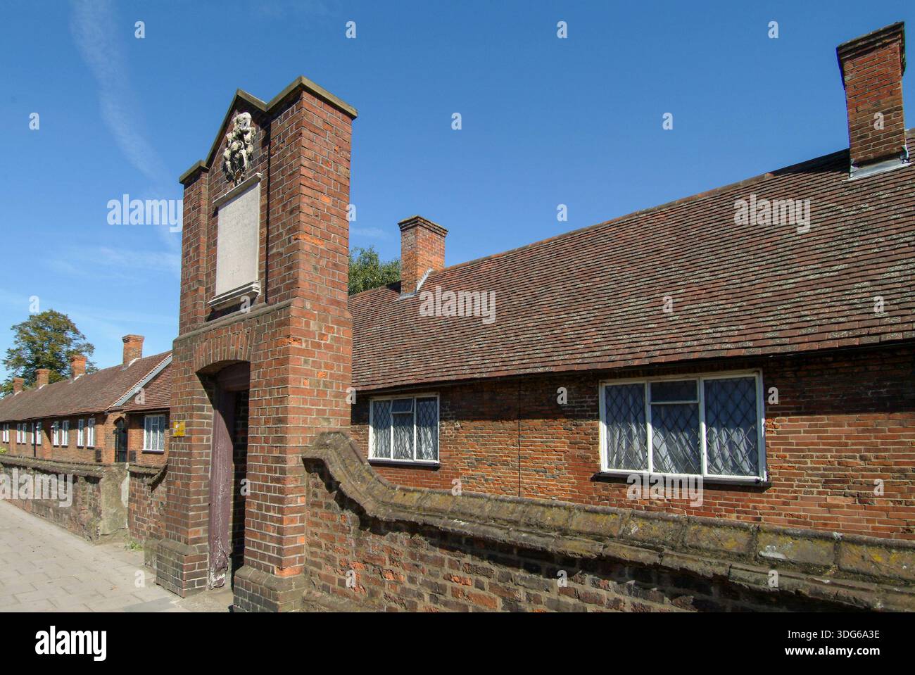 Alms houses, Hitchin North Hertfordshire. - Hertfordshire, United ...