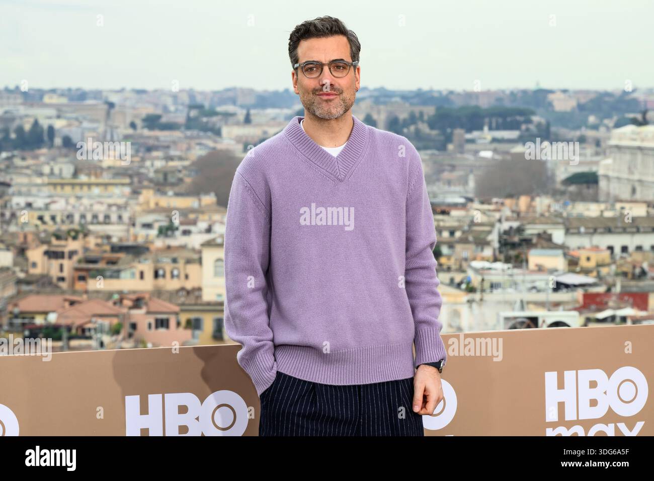 Daniel Ings attends the photocall of the HBO Max Italy production serie ...