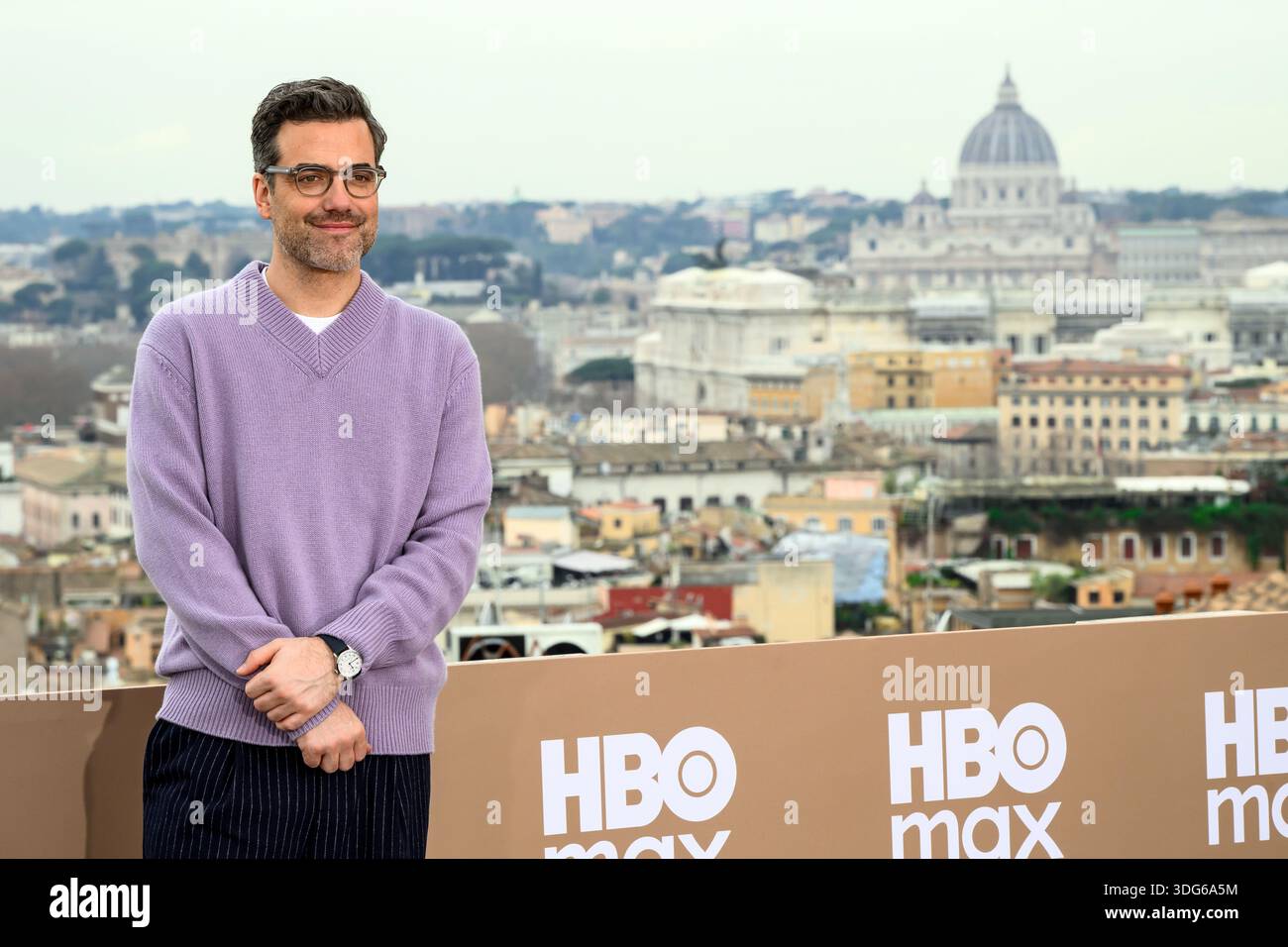 Daniel Ings attends the photocall of the HBO Max Italy production serie ...