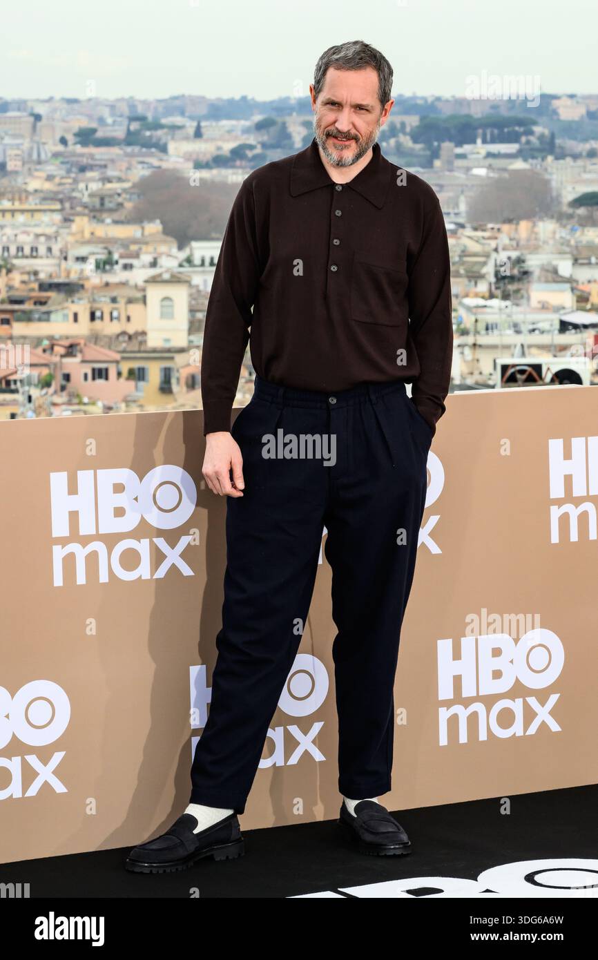 Bertie Carvel attends the photocall of the HBO Max Italy production ...