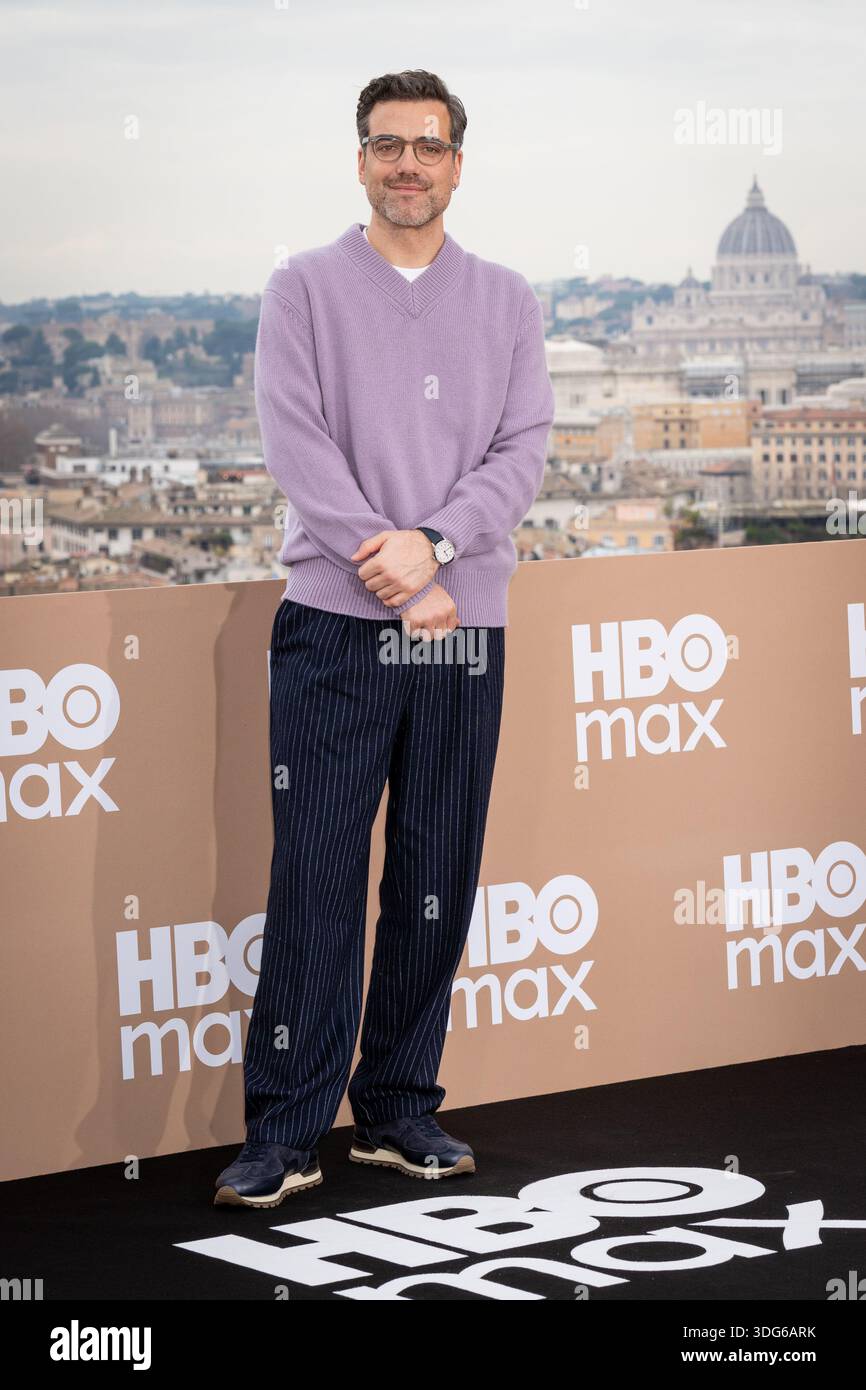 Daniel Ings attends the “HBO Max Italia” photocall at Hotel De La Ville ...