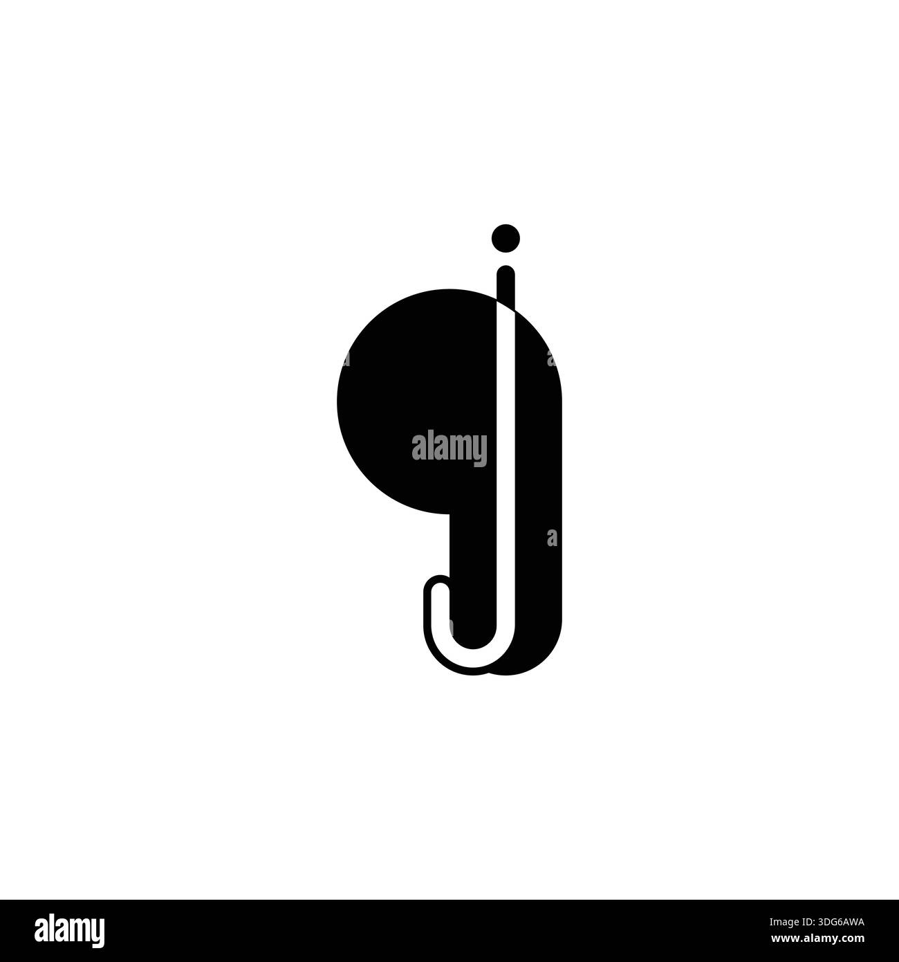 Versatile JQ QJ Monogram Logo for All Industries Stock Vector Image ...