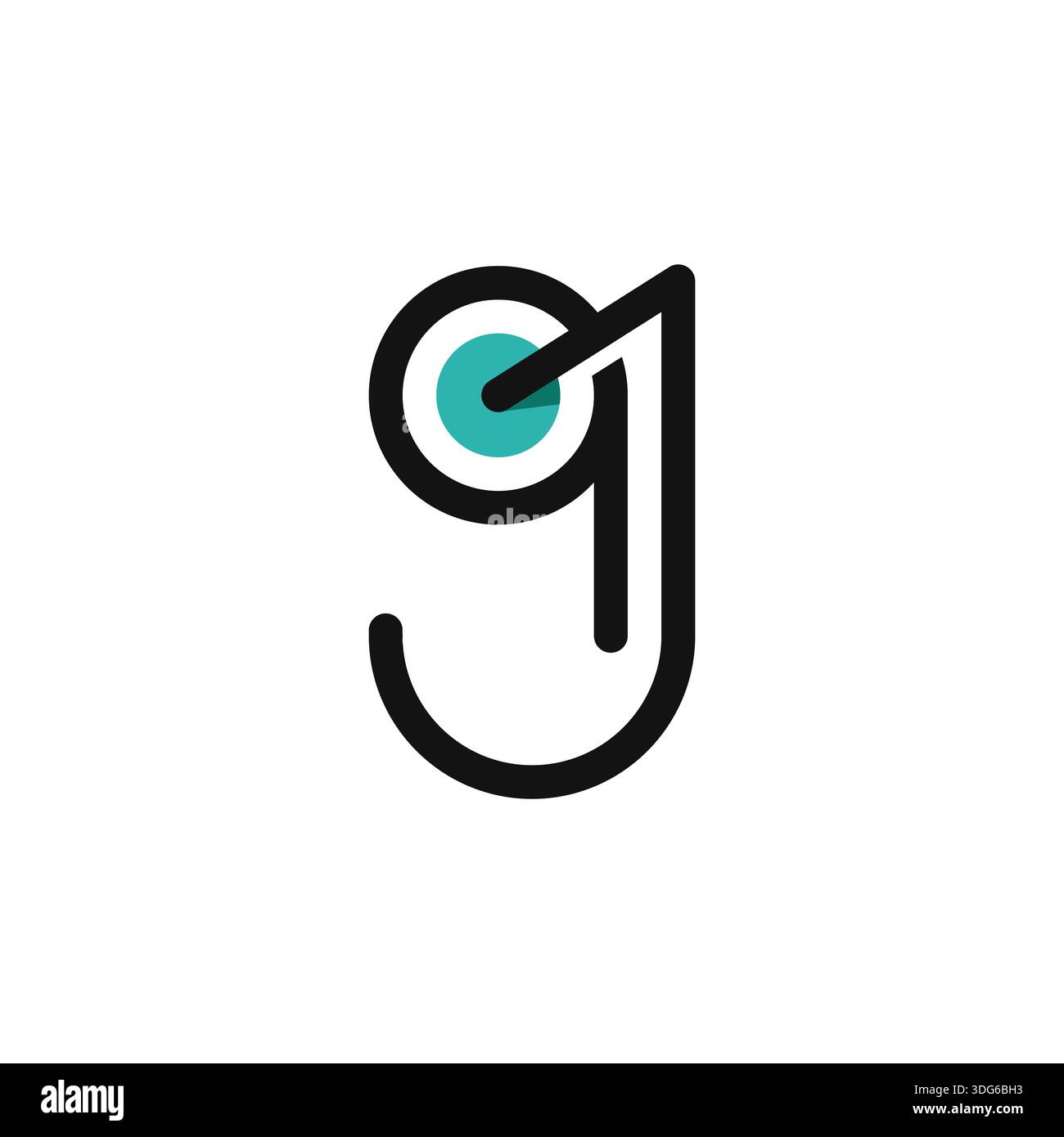 Versatile JQ QJ Monogram Logo for All Industries Stock Vector Image ...