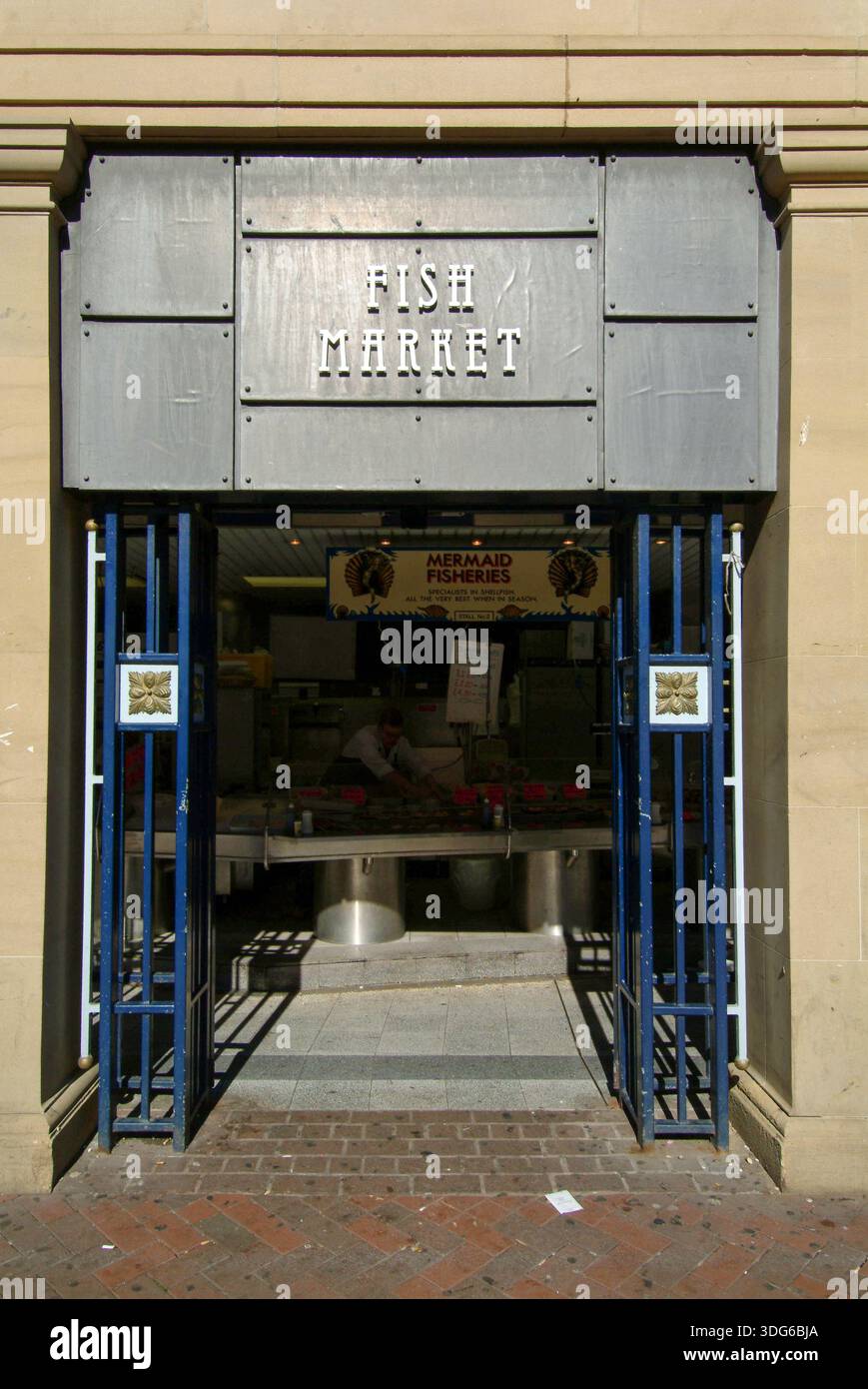 Doncaster city in South Yorkshire Fish market. - Doncaster, United ...