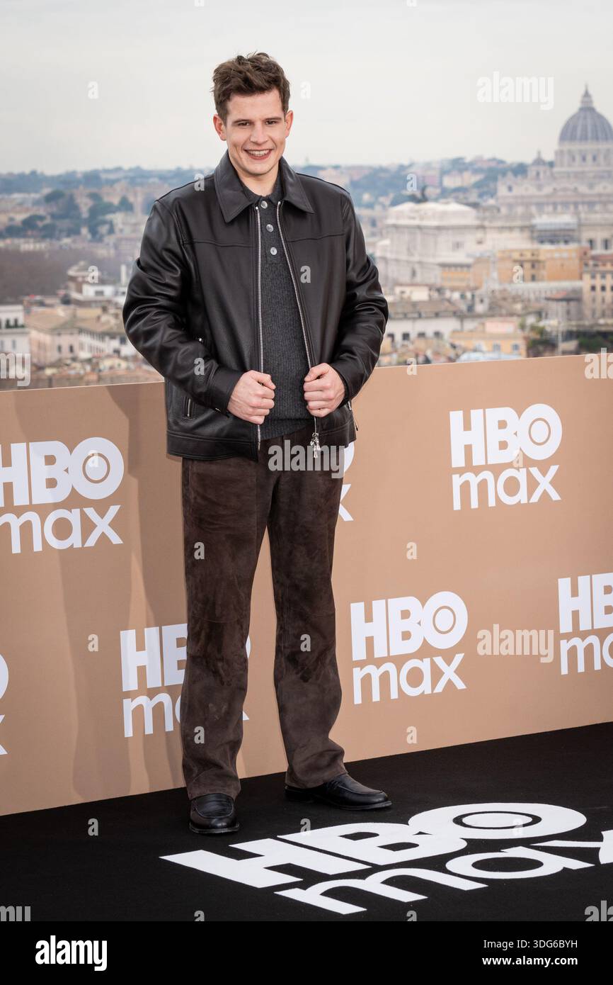 Shaun Thomas attends the “HBO Max Italia” photocall at Hotel De La ...