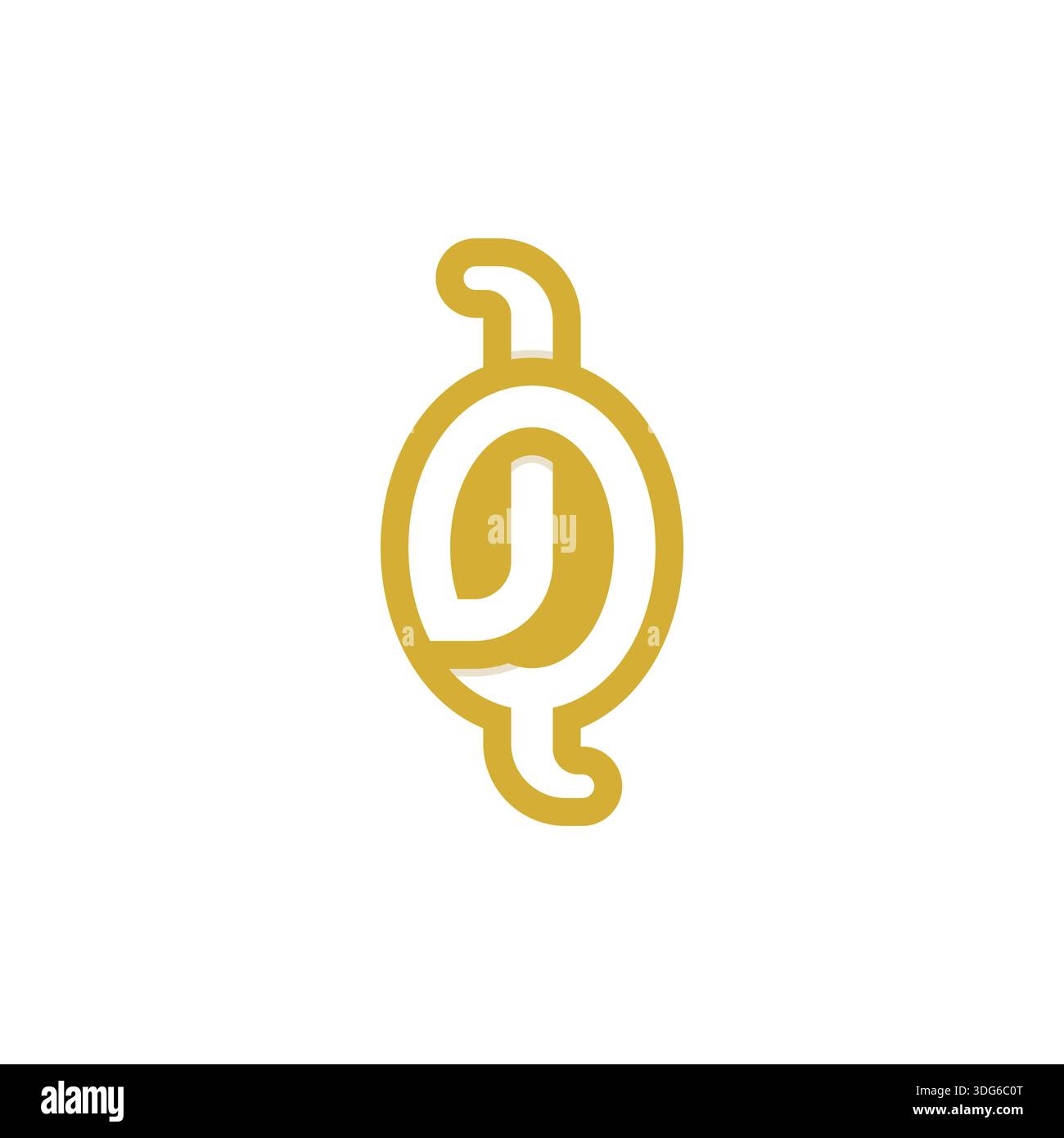 Versatile JQ QJ Monogram Logo for All Industries Stock Vector Image ...