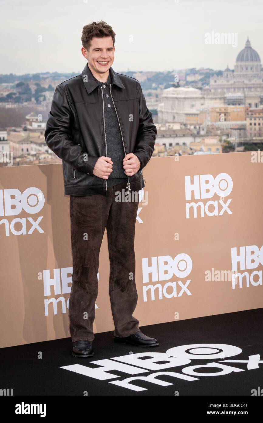 Shaun Thomas attends the “HBO Max Italia” photocall at Hotel De La ...
