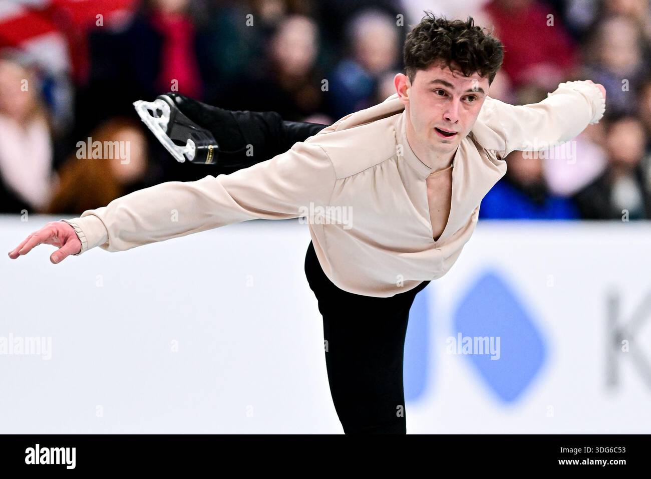 Alexander ZLATKOV (BUL), during Men Short Program, at the ISU Figure ...