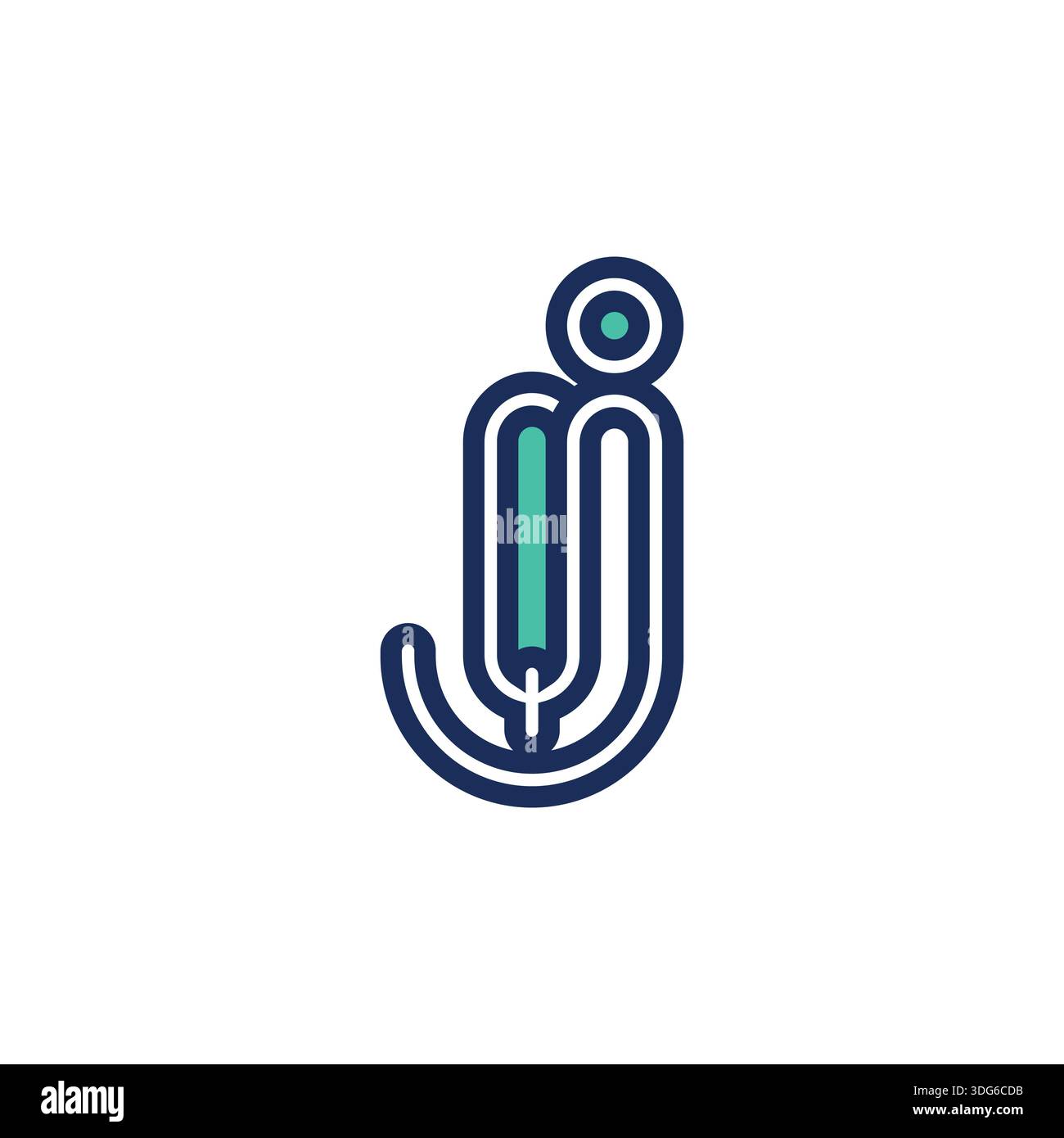 Versatile JQ QJ Monogram Logo for All Industries Stock Vector Image ...