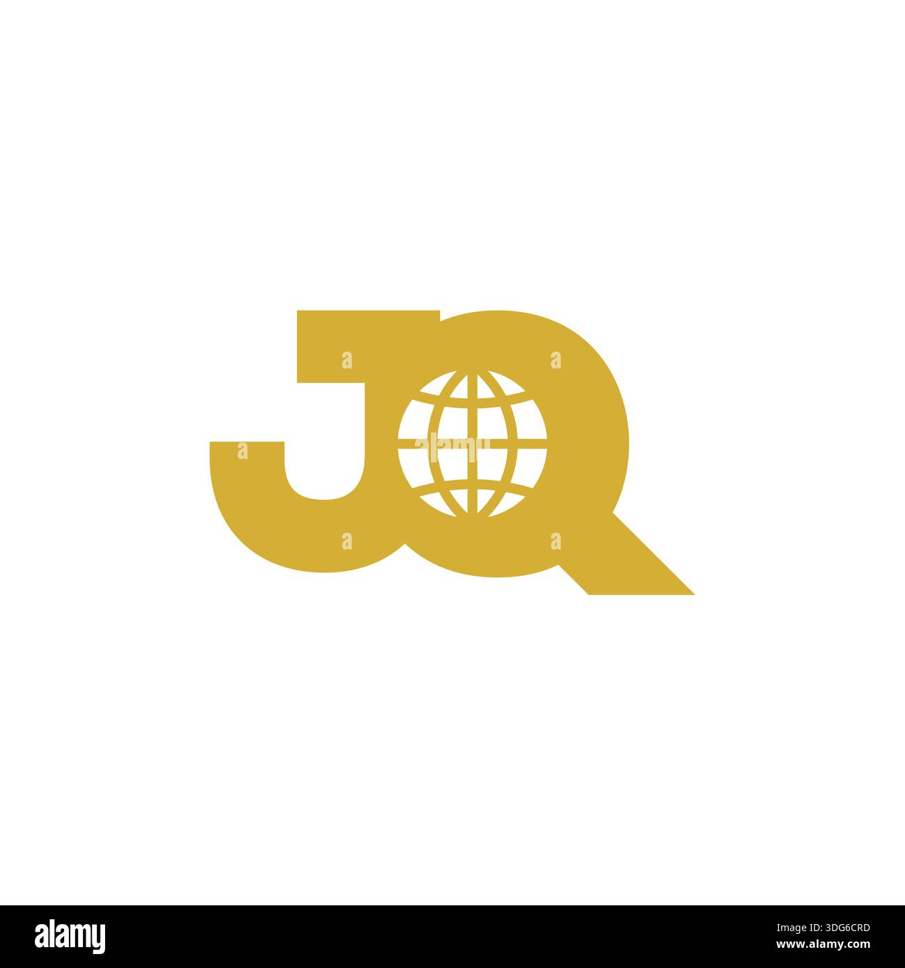 Versatile JQ QJ Monogram Logo for All Industries Stock Vector Image ...
