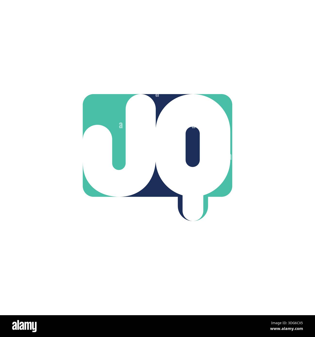 Versatile JQ QJ Monogram Logo for All Industries Stock Vector Image ...