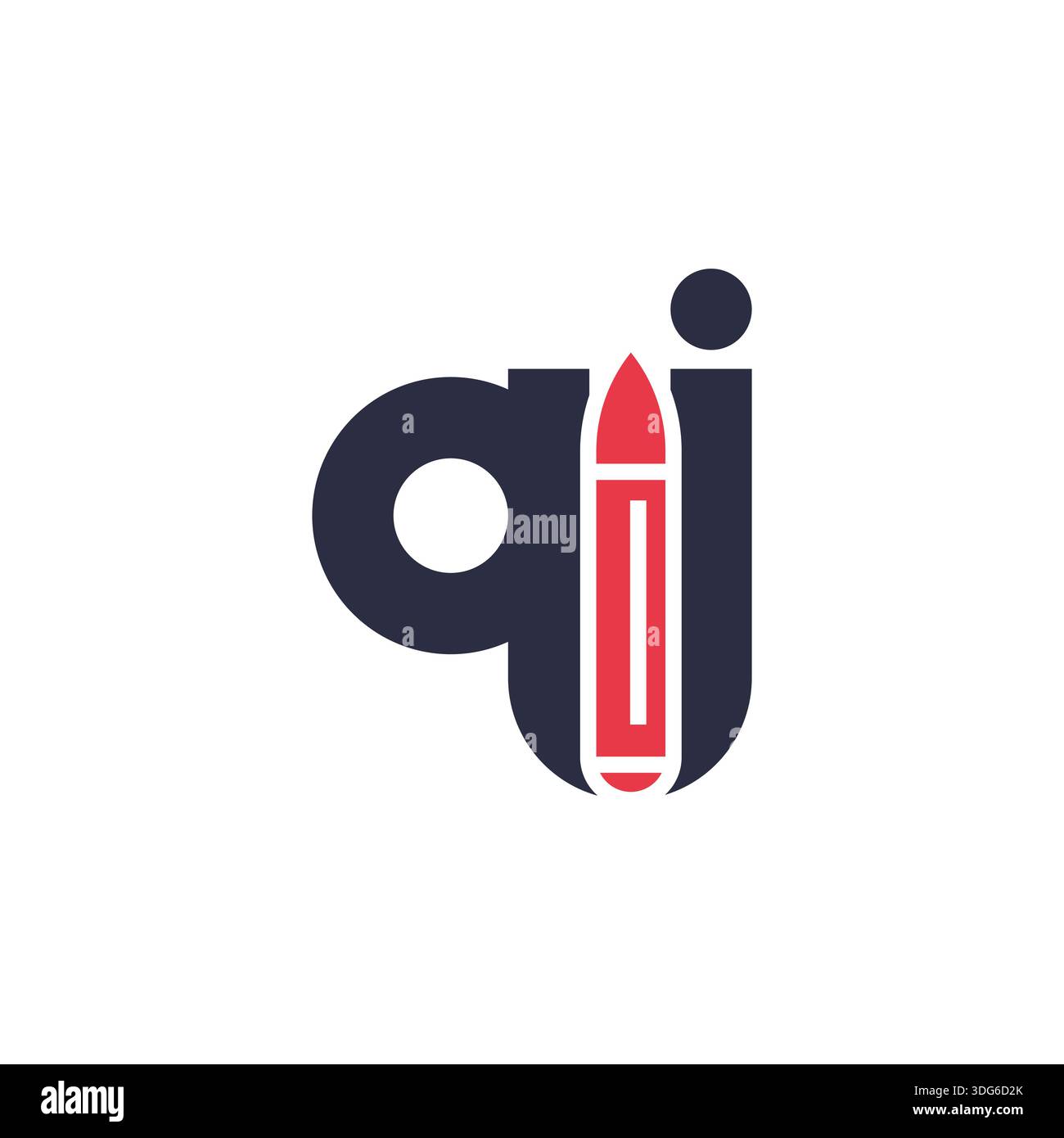 Versatile JQ QJ Monogram Logo for All Industries Stock Vector Image ...