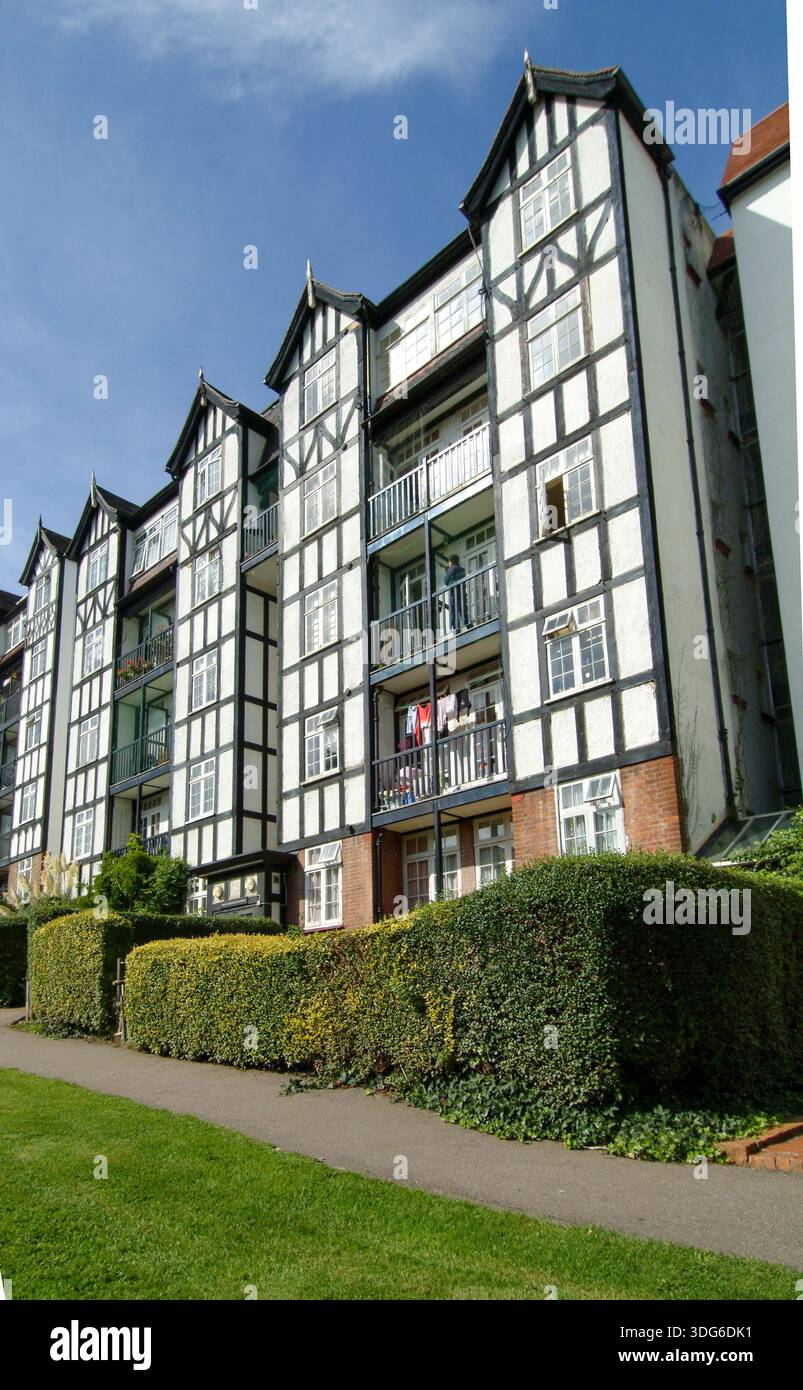 Mock Tudor flats, Cherry Tree Estate, Highgate. - Haringey, United ...
