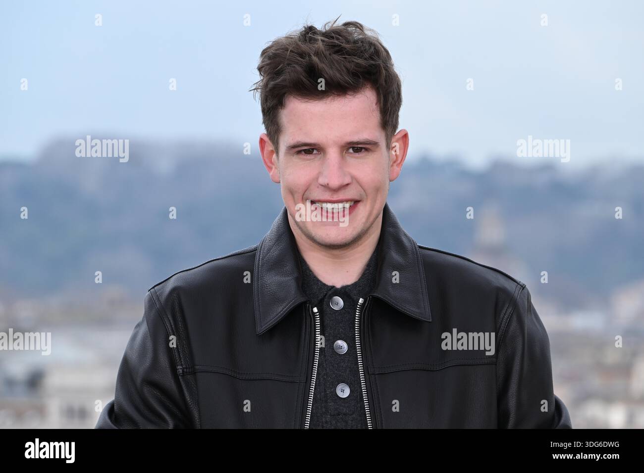 Rome: Hotel De La Ville. HBO Max Italia Photocall. Pictured: Shaun ...