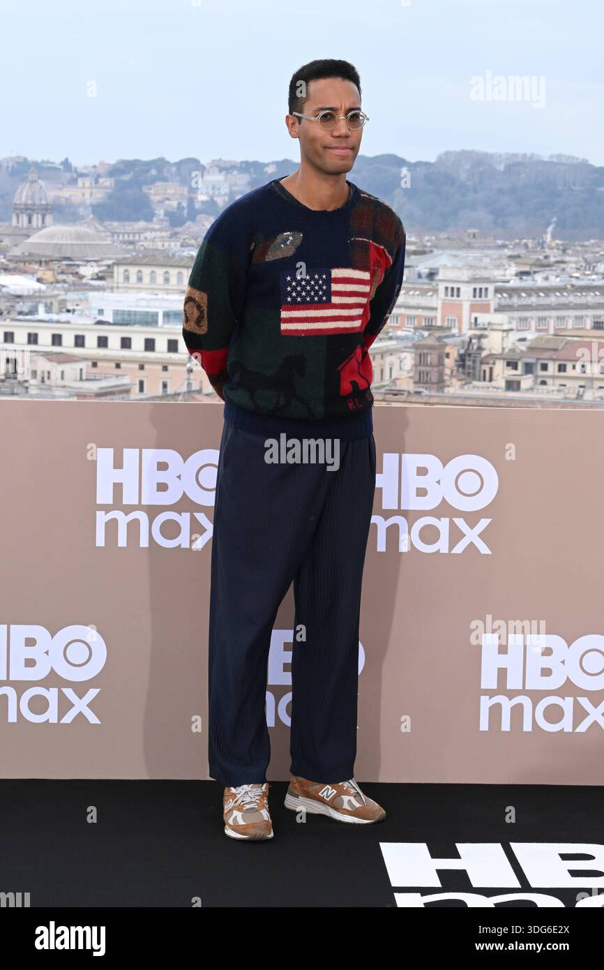 Rome, Italy. 15th Jan, 2026. Rome: Hotel De La Ville. HBO Max Italia ...