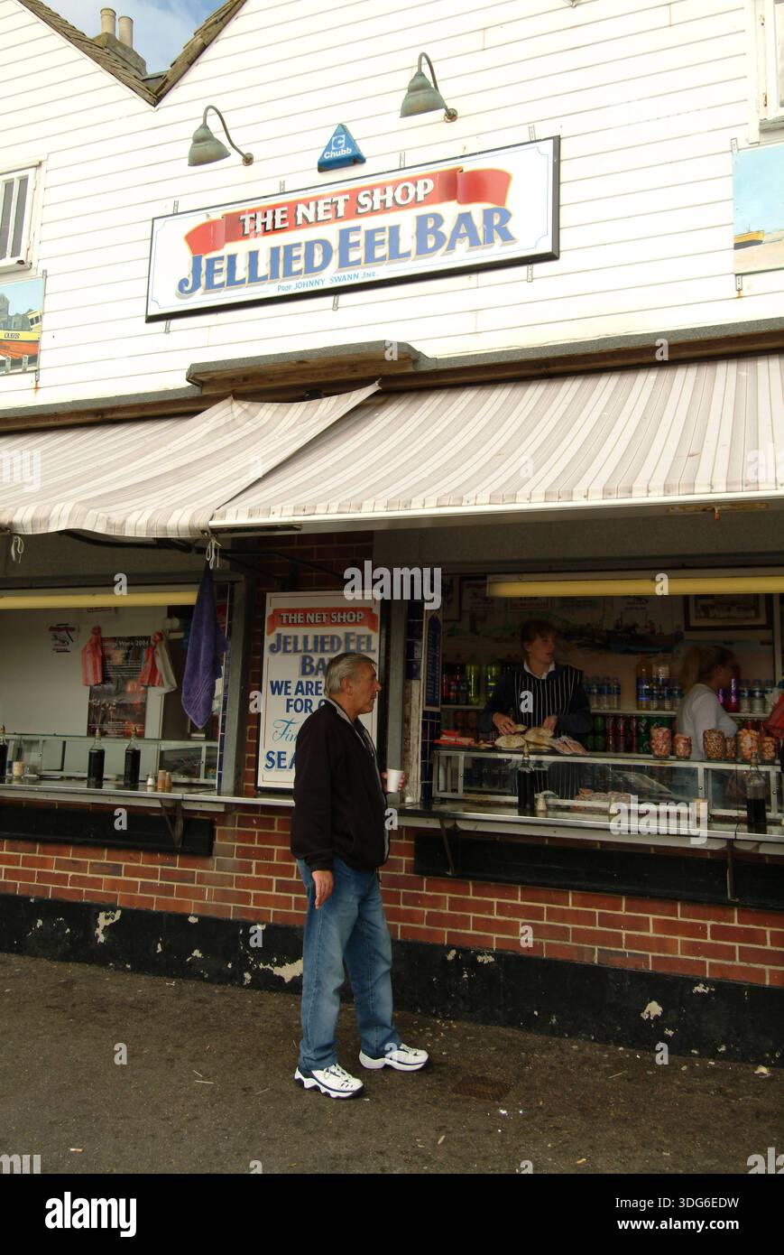 Hastings, Jellied eel bar in the old town. - Hastings, United Kingdom ...