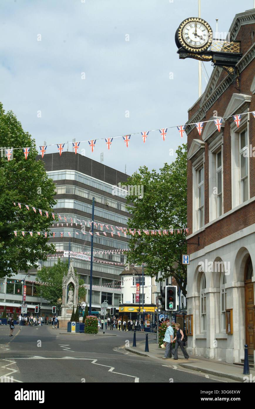Maidstone, High Street Town Hall. - Maidstone, United Kingdom : May ...