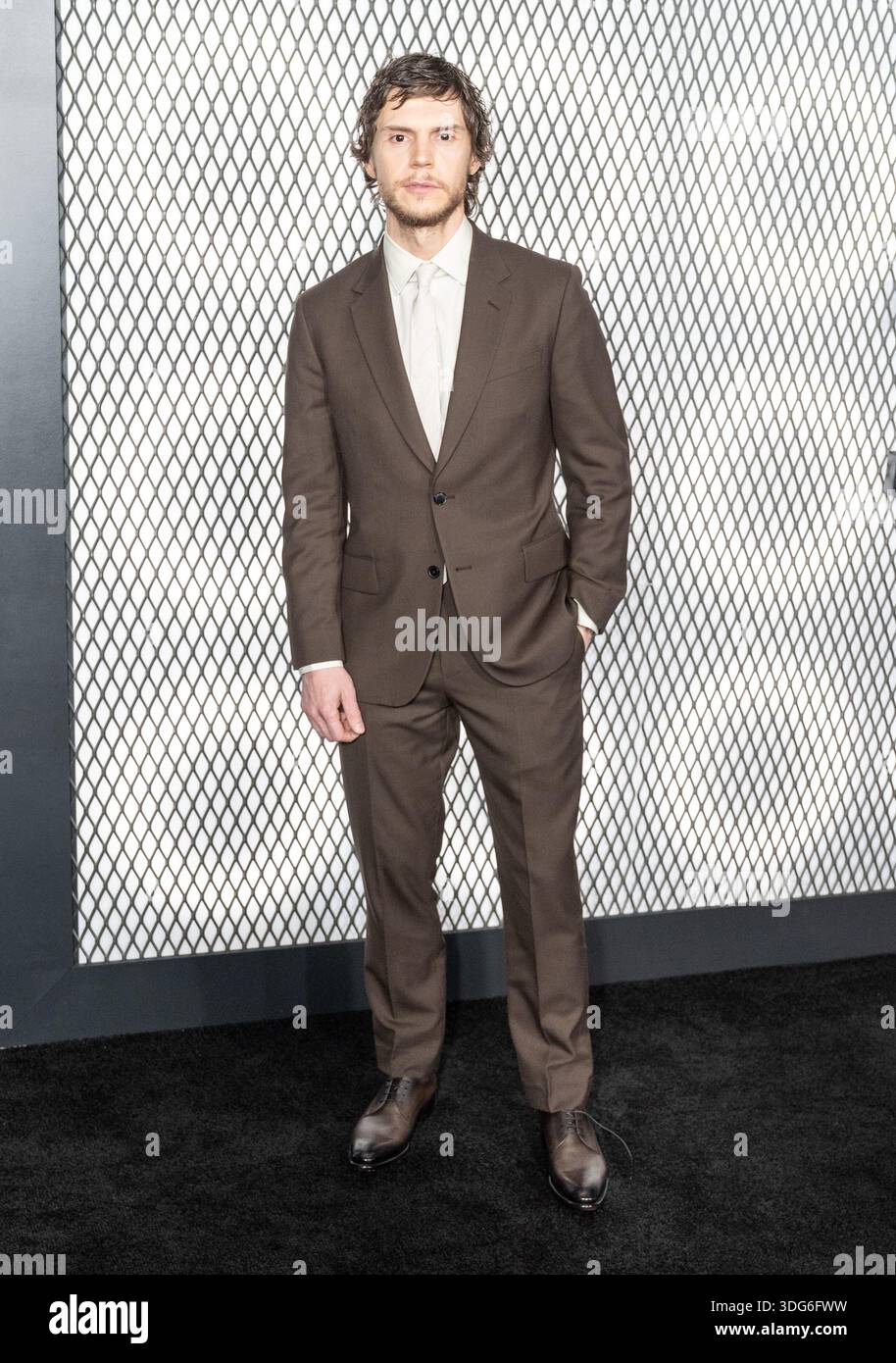 Evan Peters attends premiere of FX's series The Beauty at Museum of ...