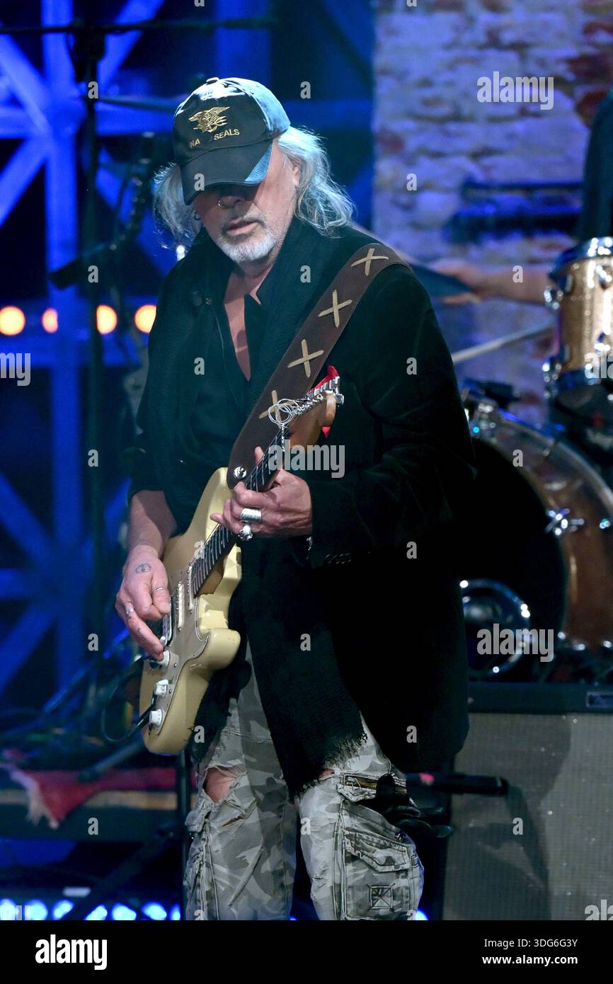 Milan, TV Show "The Eyes of the Musician" - Ricky Portera Stock Photo ...