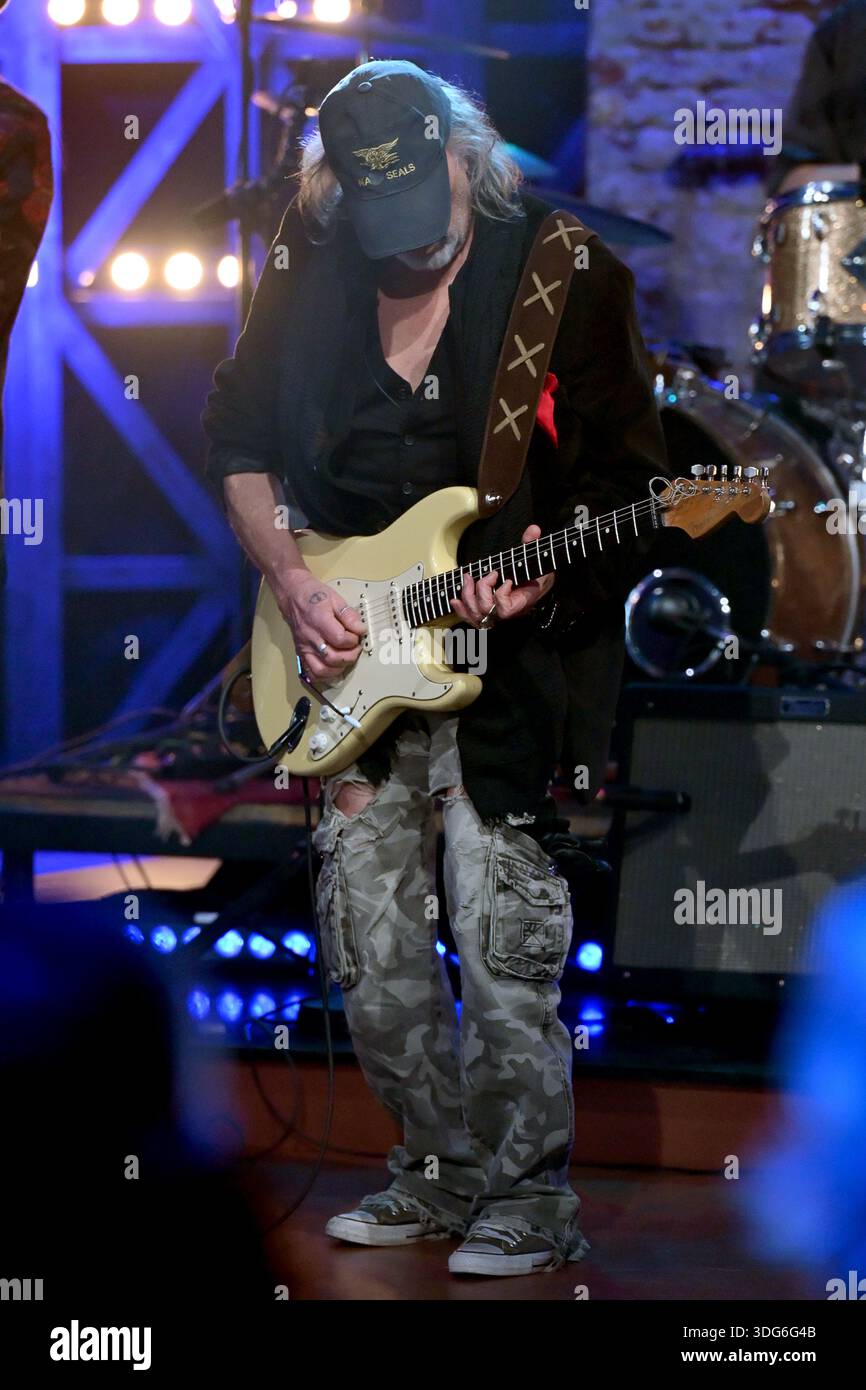 Milan, TV Show "The Eyes of the Musician" - Ricky Portera Stock Photo ...