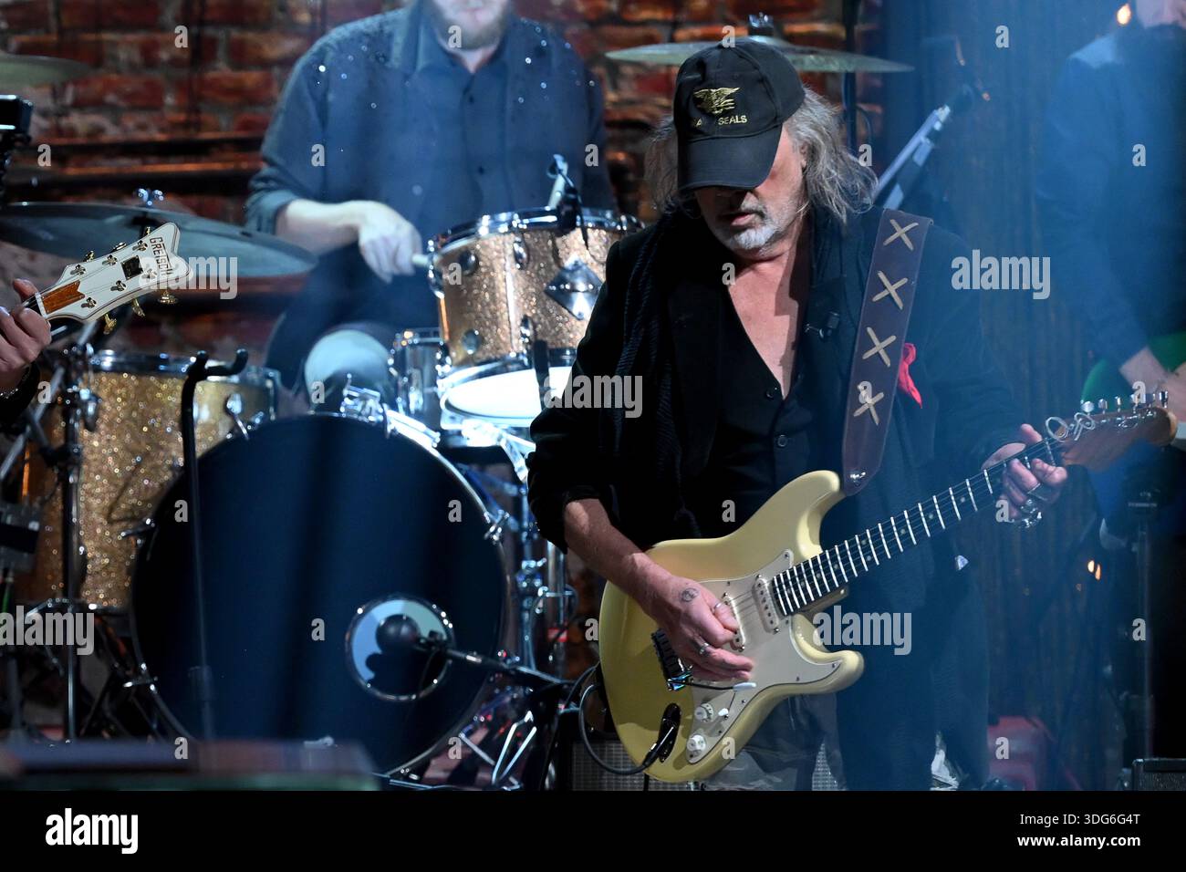 Milan, TV Show "The Eyes of the Musician" - Ricky Portera Stock Photo ...