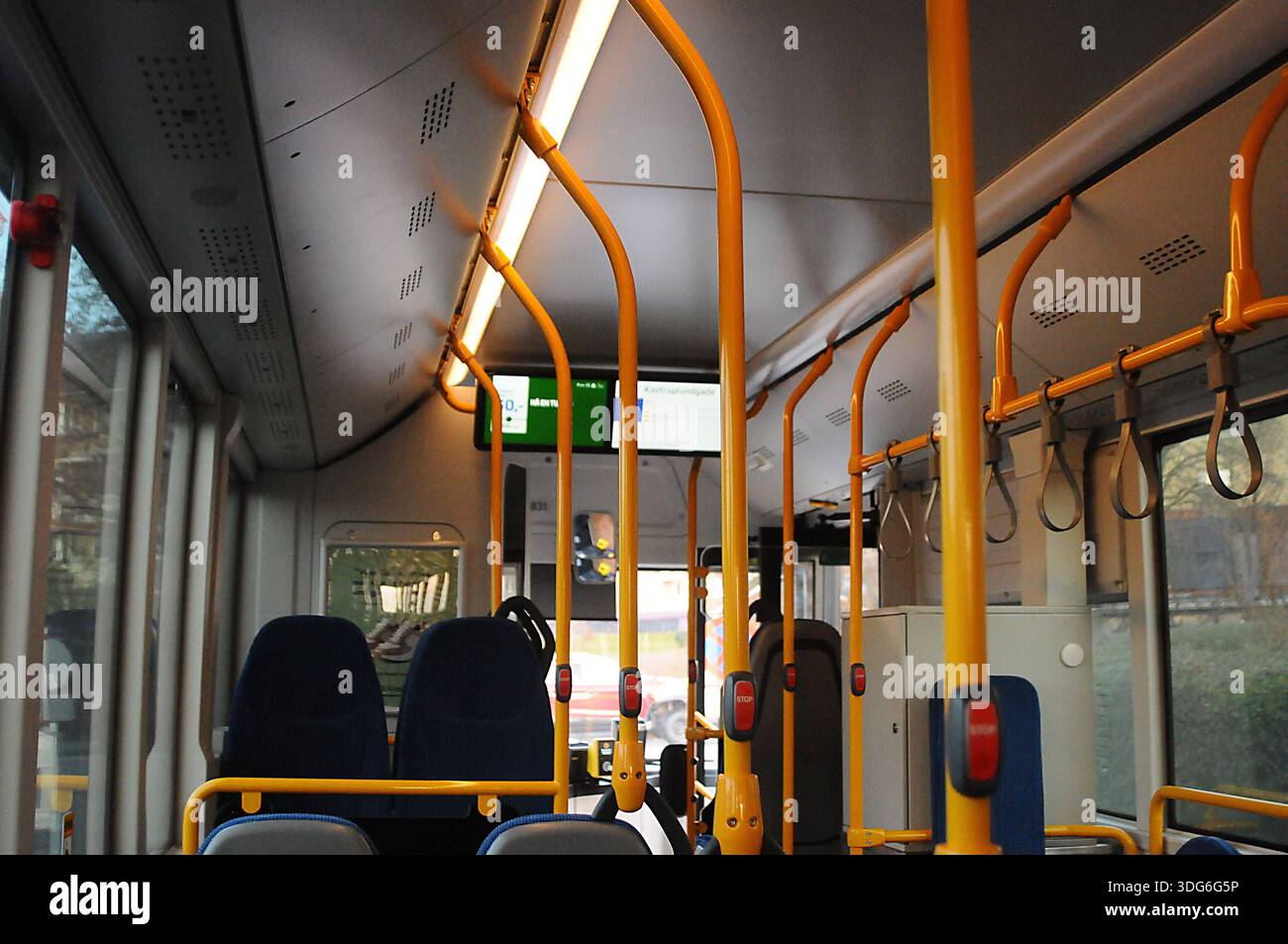 Copenhagen/ DenmarK/15 january 2026/chinese YUTONG bus runs danish ...