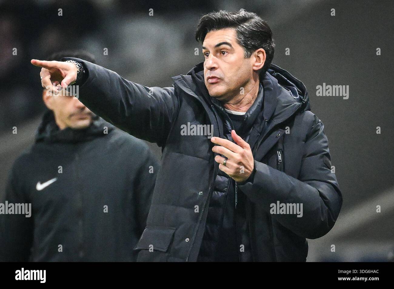 Paulo FONSECA of Lyon during the French Cup, round of 32 football match ...