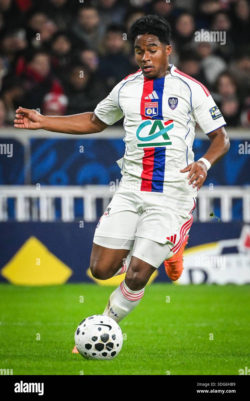 Endrick FELIPE MOREIRA DE SOUSA of Lyon during the French Cup, round of ...