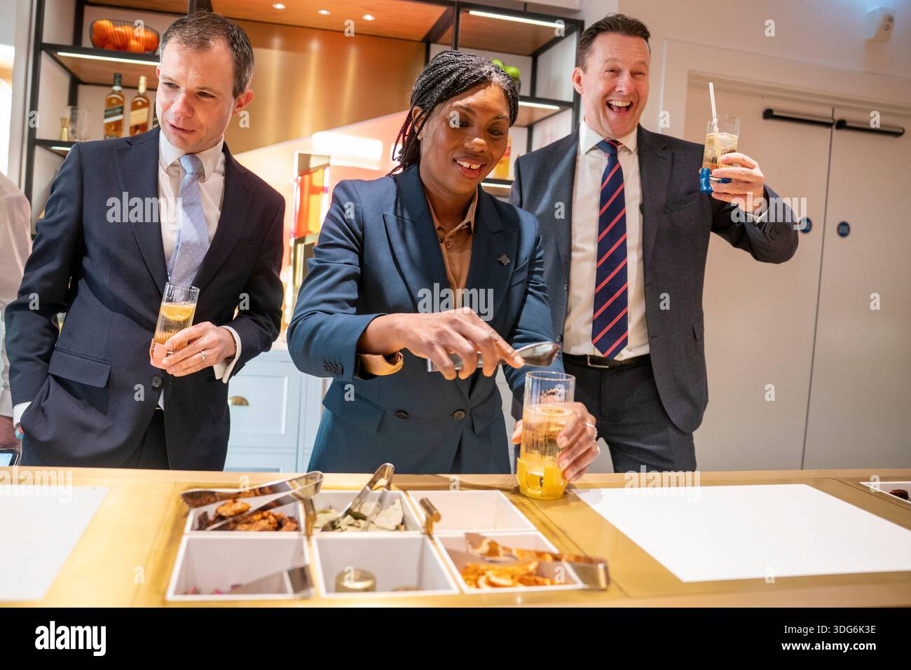Conservative Party leader Kemi Badenoch with Scottish Conservative ...
