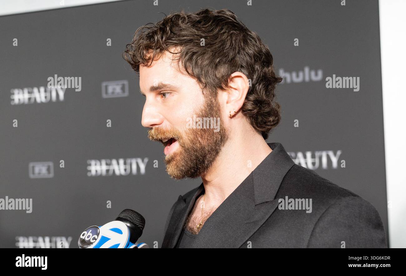 Ben Platt attends premiere of FX's series The Beauty at Museum of ...