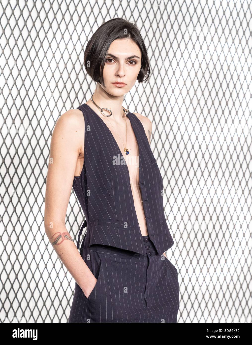 Wali Deutsch attends premiere of FX's series The Beauty at Museum of ...