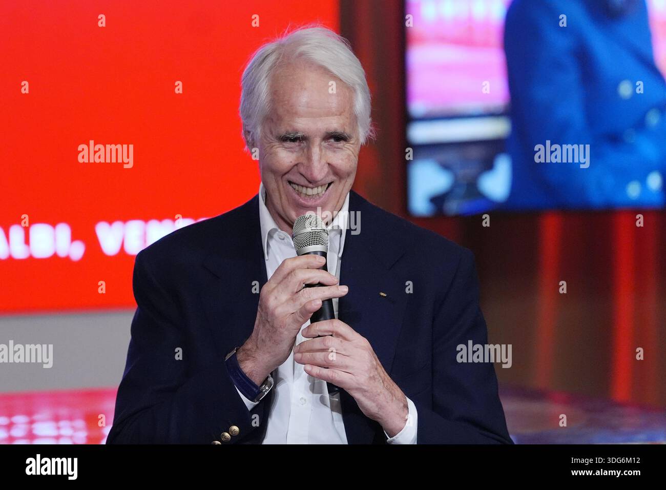 Giovanni Malago during the presentation event of the Milano-Cortina ...