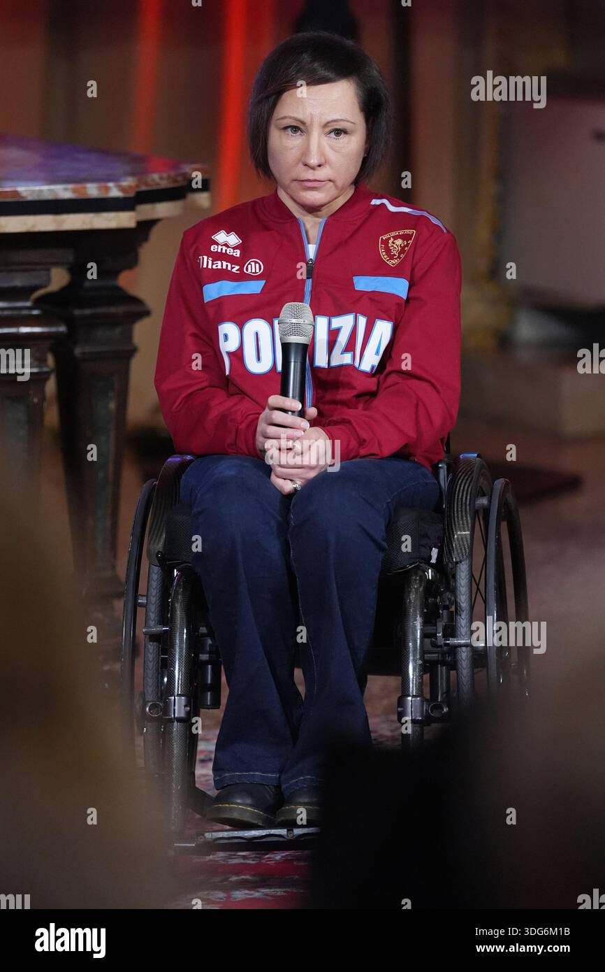 Orietta Berto during the presentation event of the Milano-Cortina 2026 ...