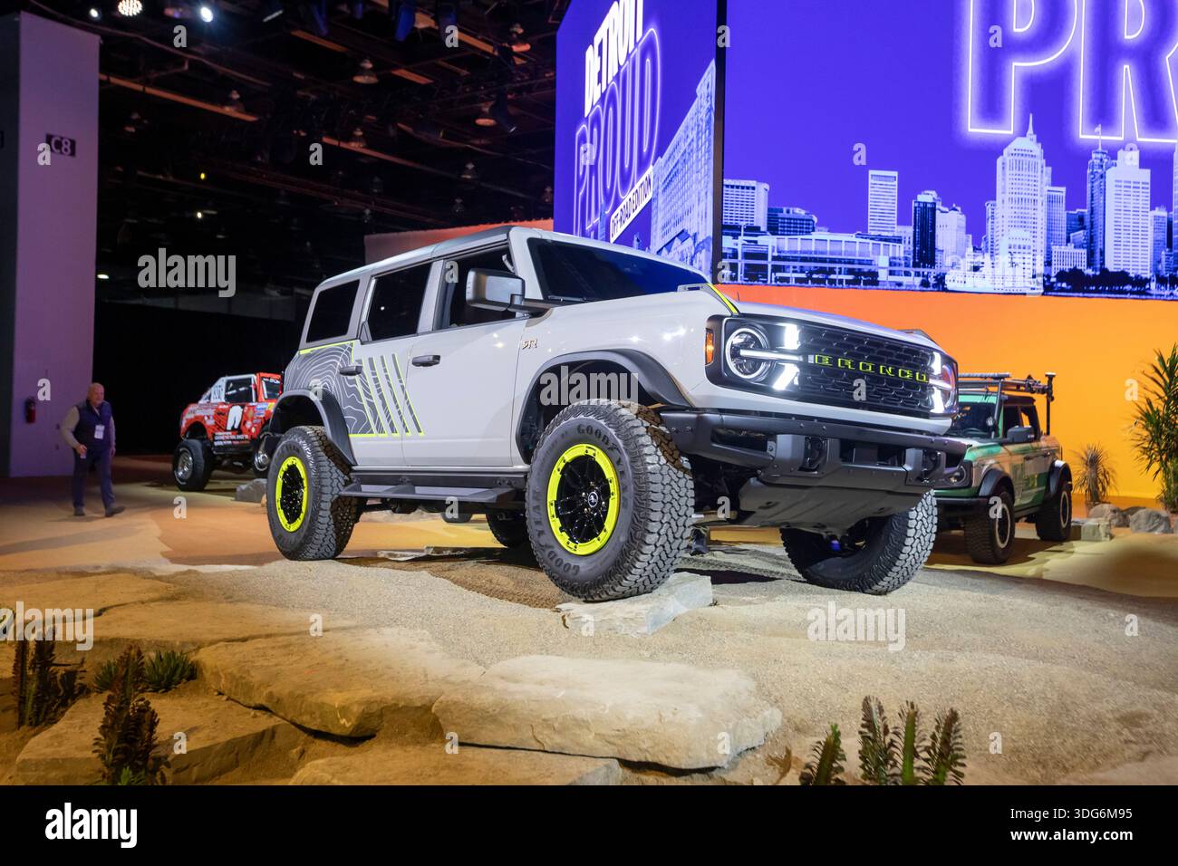 Detroit, Michigan USA - 13 January 2026 - Ford showed its off-road ...