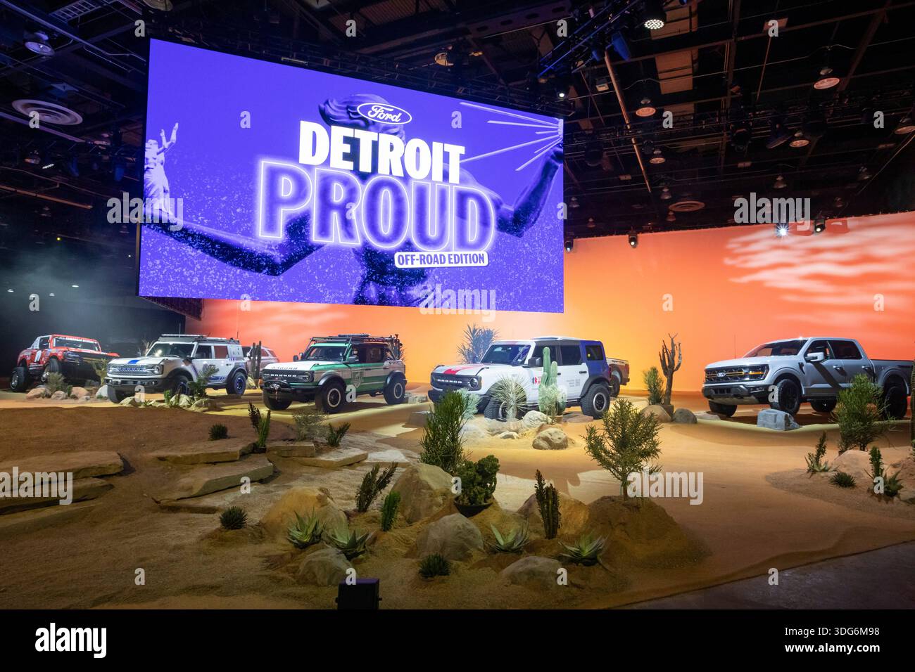 Detroit, Michigan USA - 13 January 2026 - Ford showed its off-road ...