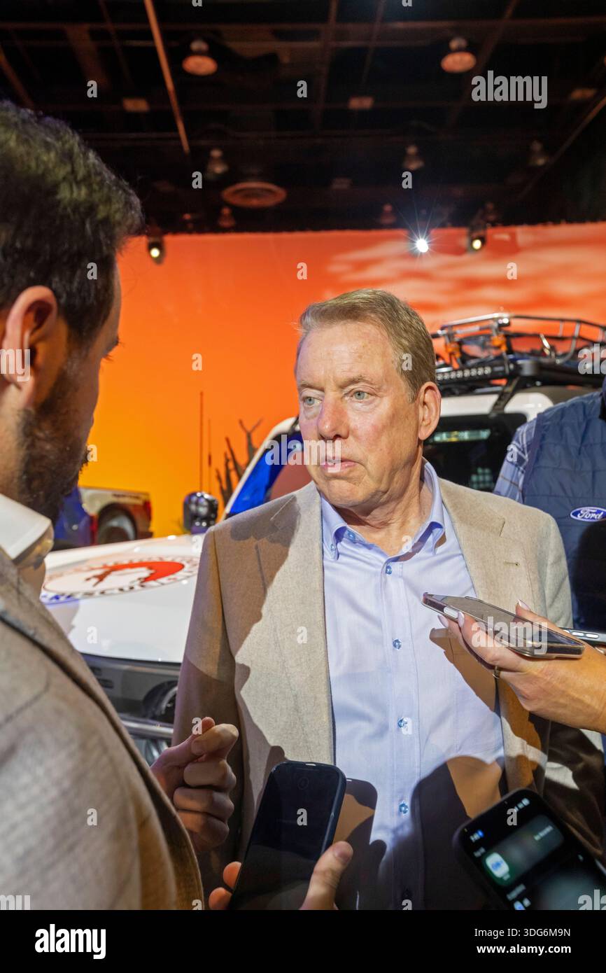 Detroit, Michigan USA - 13 January 2026 - Ford's executive chairman ...