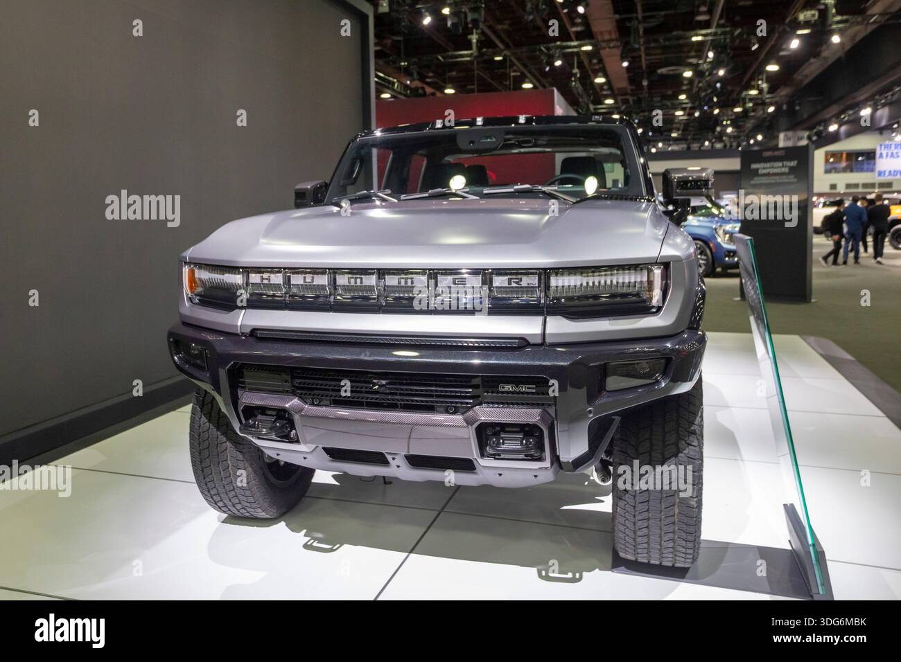 Detroit, Michigan USA - 14 January 2026 - The GMC Hummer EV Pickup 3x ...