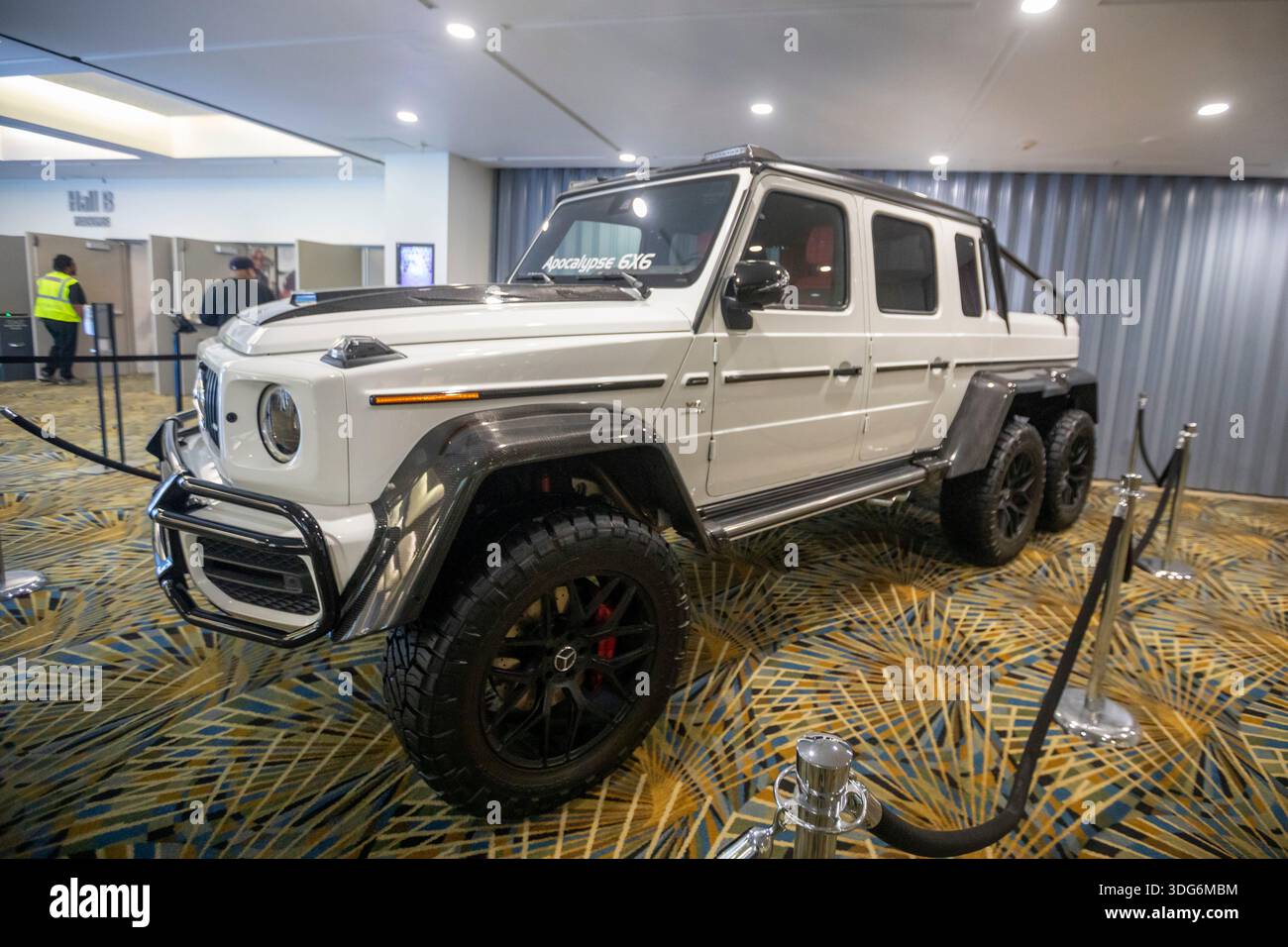 Detroit, Michigan USA - 14 January 2026 - The Mercedes Apocalypse 6x6 ...