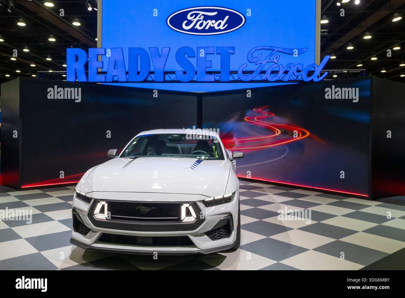 Detroit, Michigan USA - 14 January 2026 - The Ford Mustang RTR on ...