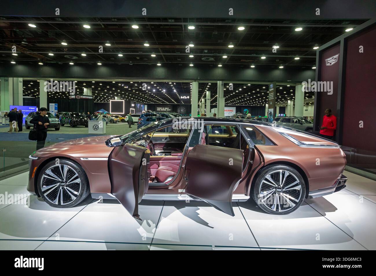 Detroit, Michigan USA - 14 January 2026 - The Cadillac Celestiq ultra ...