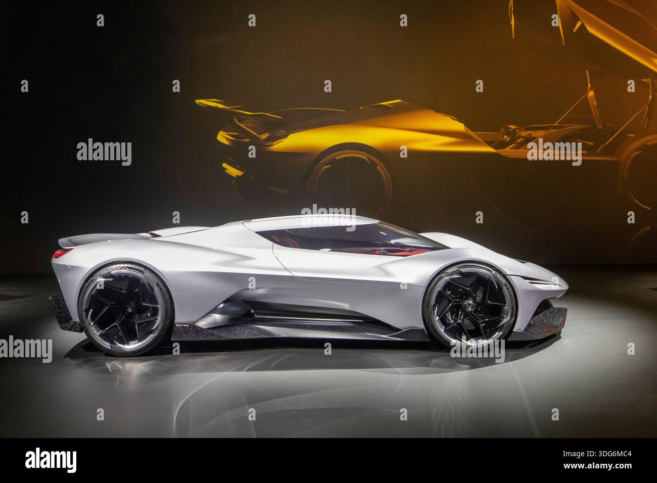 Detroit, Michigan USA - 14 January 2026 - The Chevrolet Corvette CX ...