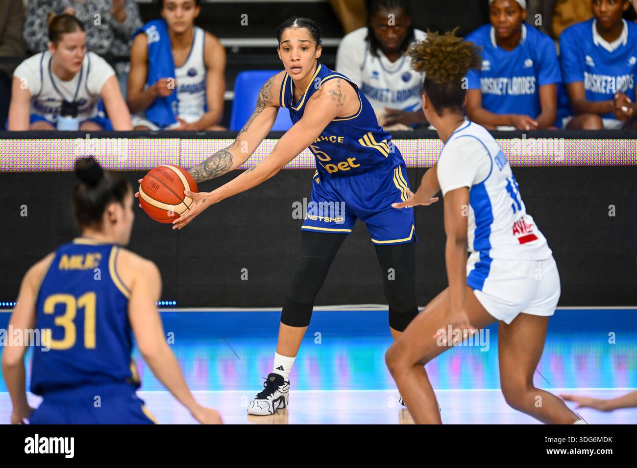 Gabby Williams of Fenerbahce during the Women's Euroleague match ...