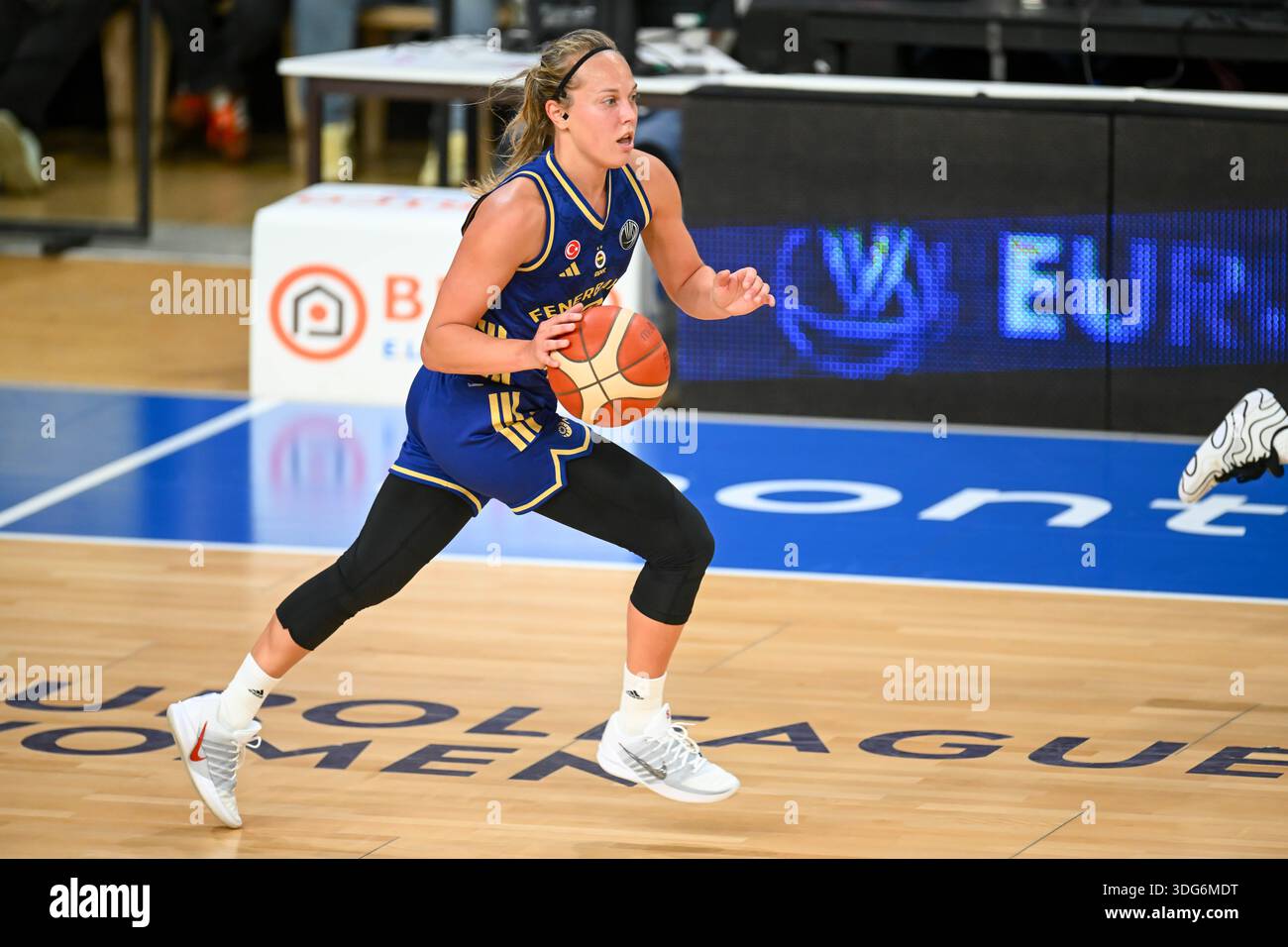 Julie Allemand of Fenerbahce during the Women's Euroleague match ...