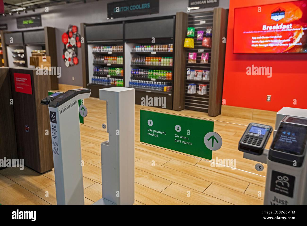 Detroit, Michigan USA - 14 January 2026 - The Motor City Mart ...