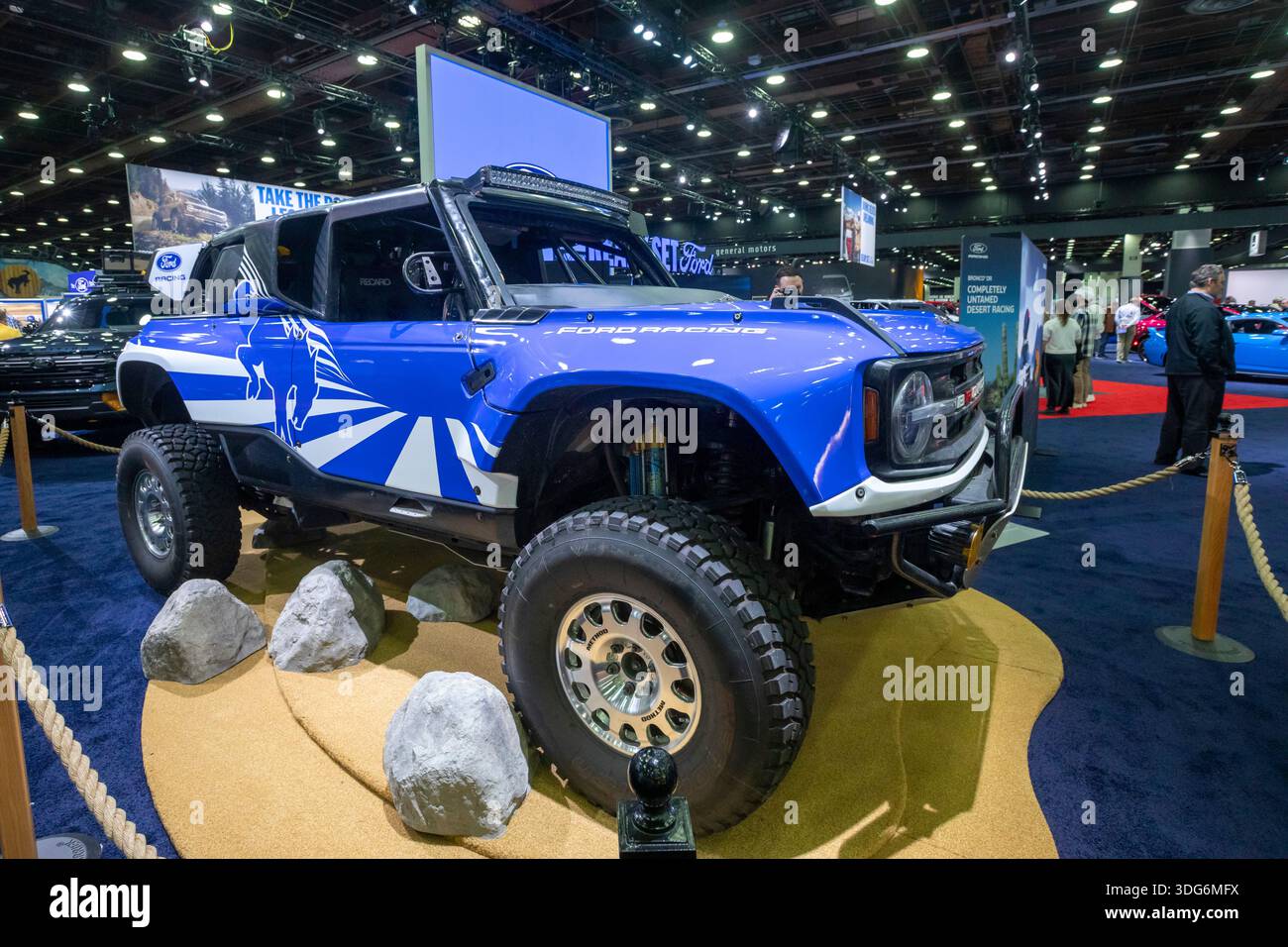 Detroit, Michigan USA - 14 January 2026 - A Ford Racing Bronco on ...