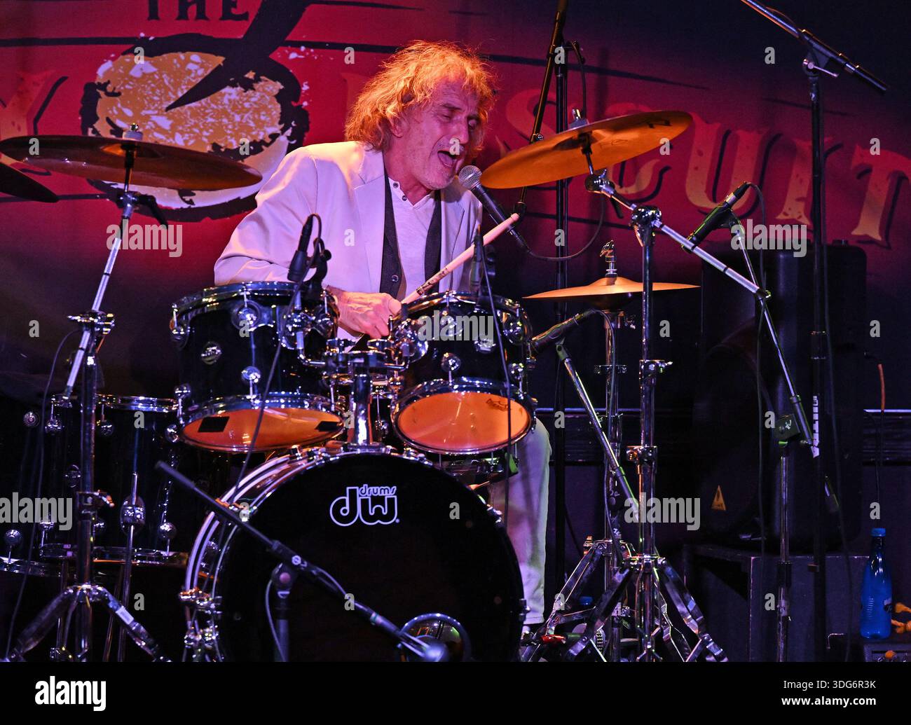 BOCA RATON - JANUARY 14: Corky Laing's Mountain performs at The Funky ...