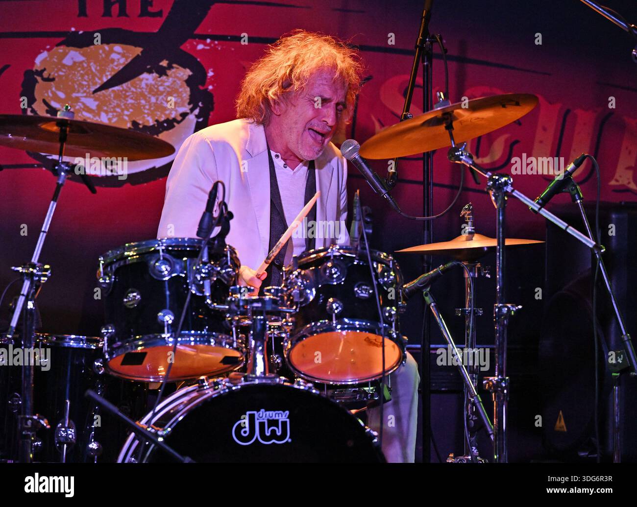 BOCA RATON - JANUARY 14: Corky Laing's Mountain performs at The Funky ...