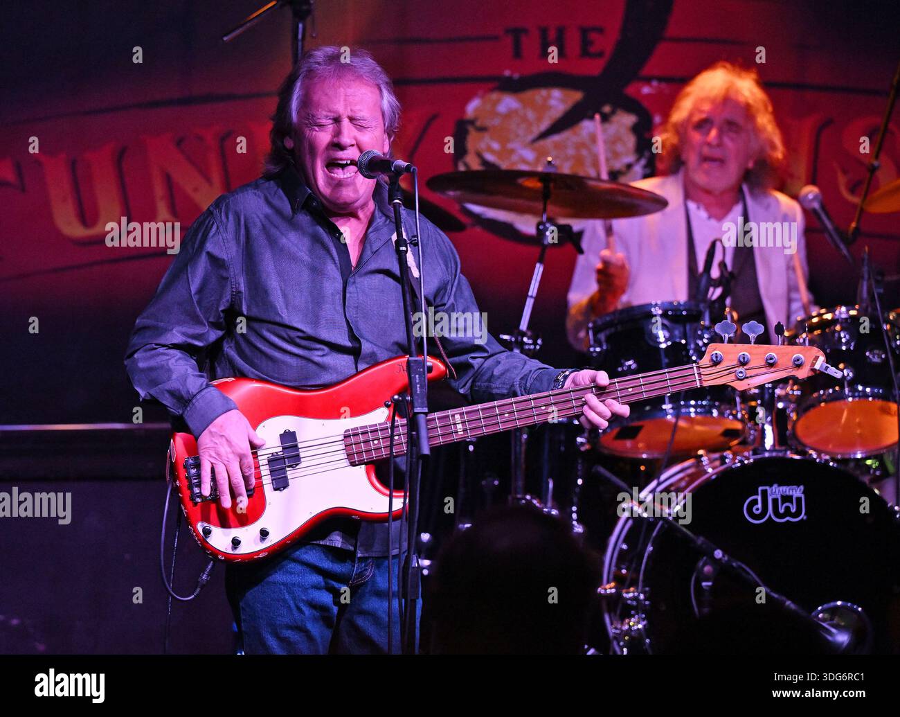 BOCA RATON - JANUARY 14: Corky Laing's Mountain performs at The Funky ...