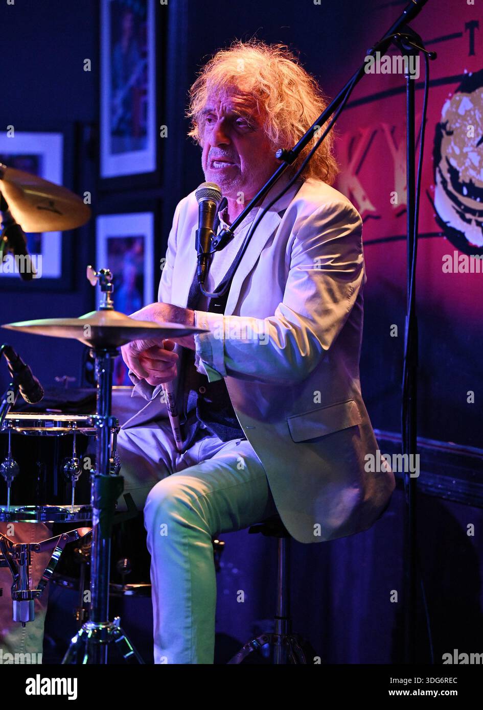 BOCA RATON - JANUARY 14: Corky Laing's Mountain performs at The Funky ...